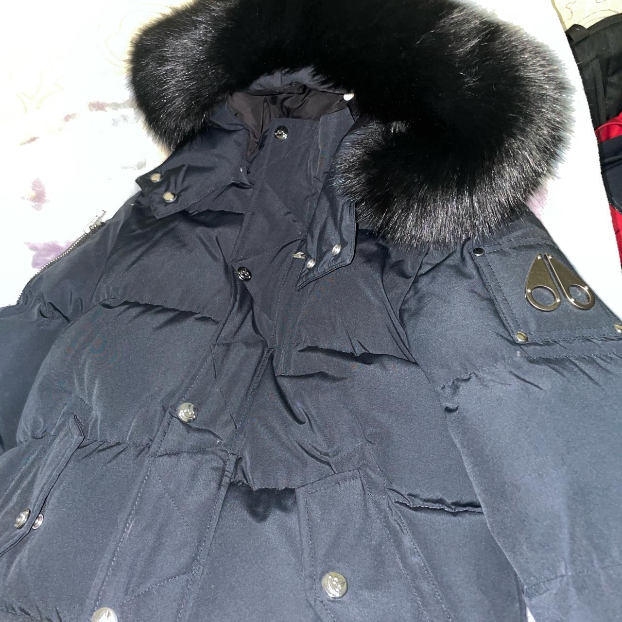 10-12 years Moose Knuckles Coat With Fur - Depop