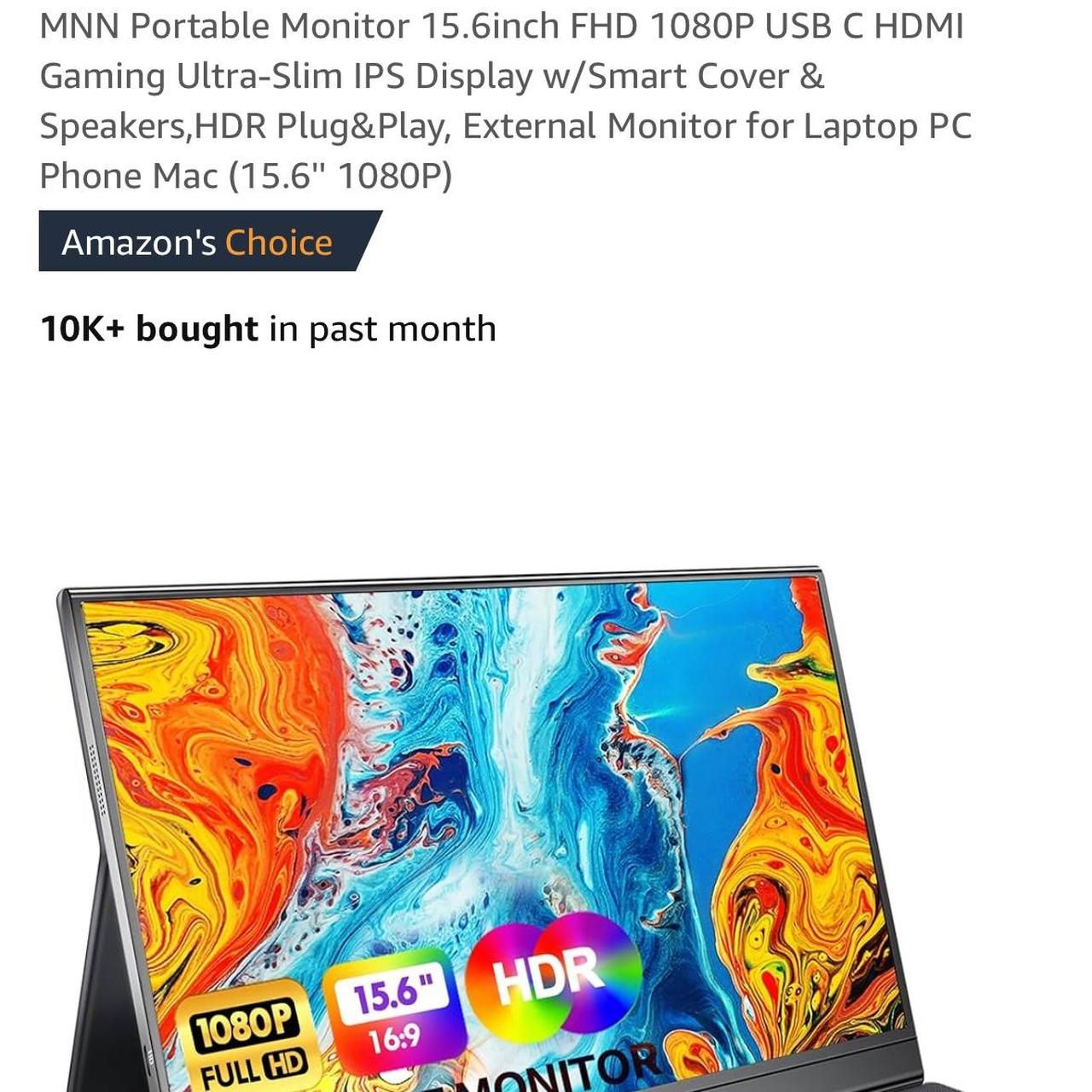 MNN Portable Monitor 15.6inch | Depop