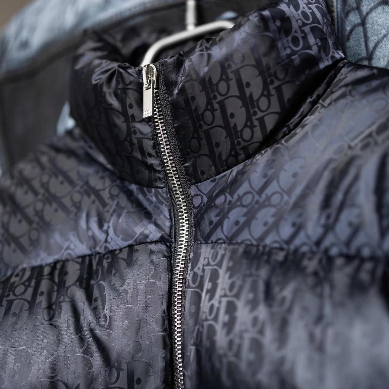 Dior Black Oblique Puffer Jacket Receipt can be... - Depop