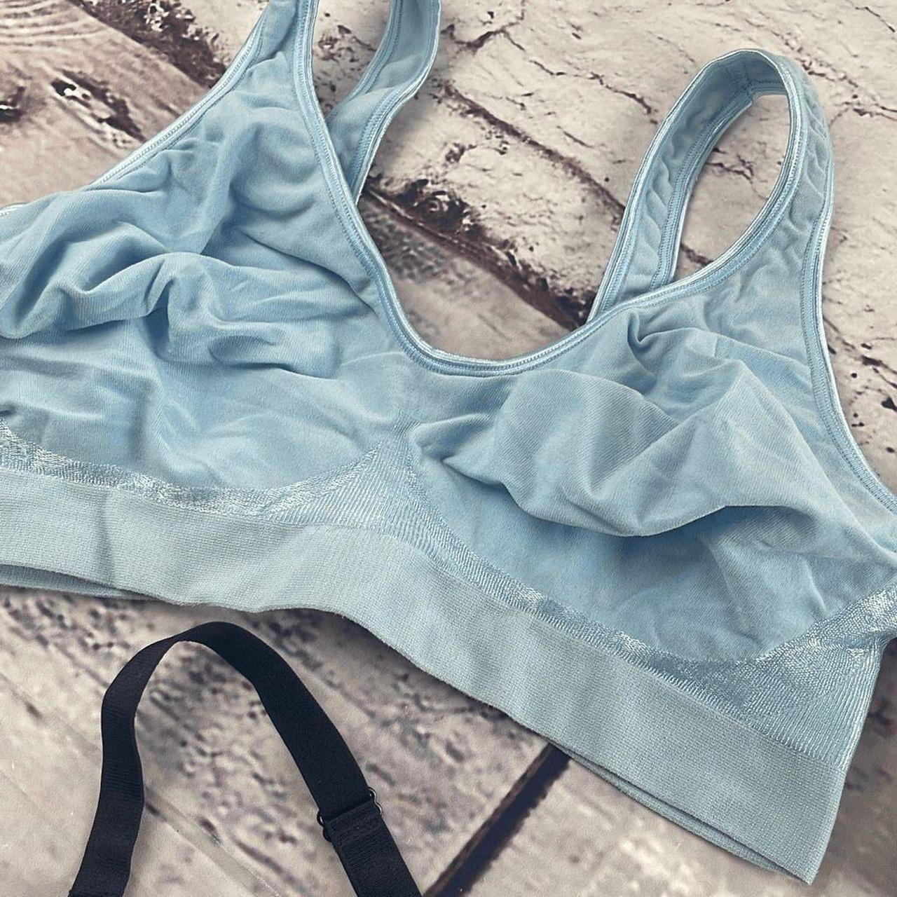 Bundle Sports Bras Reebok Hanes New Balance Lot 3... - Depop