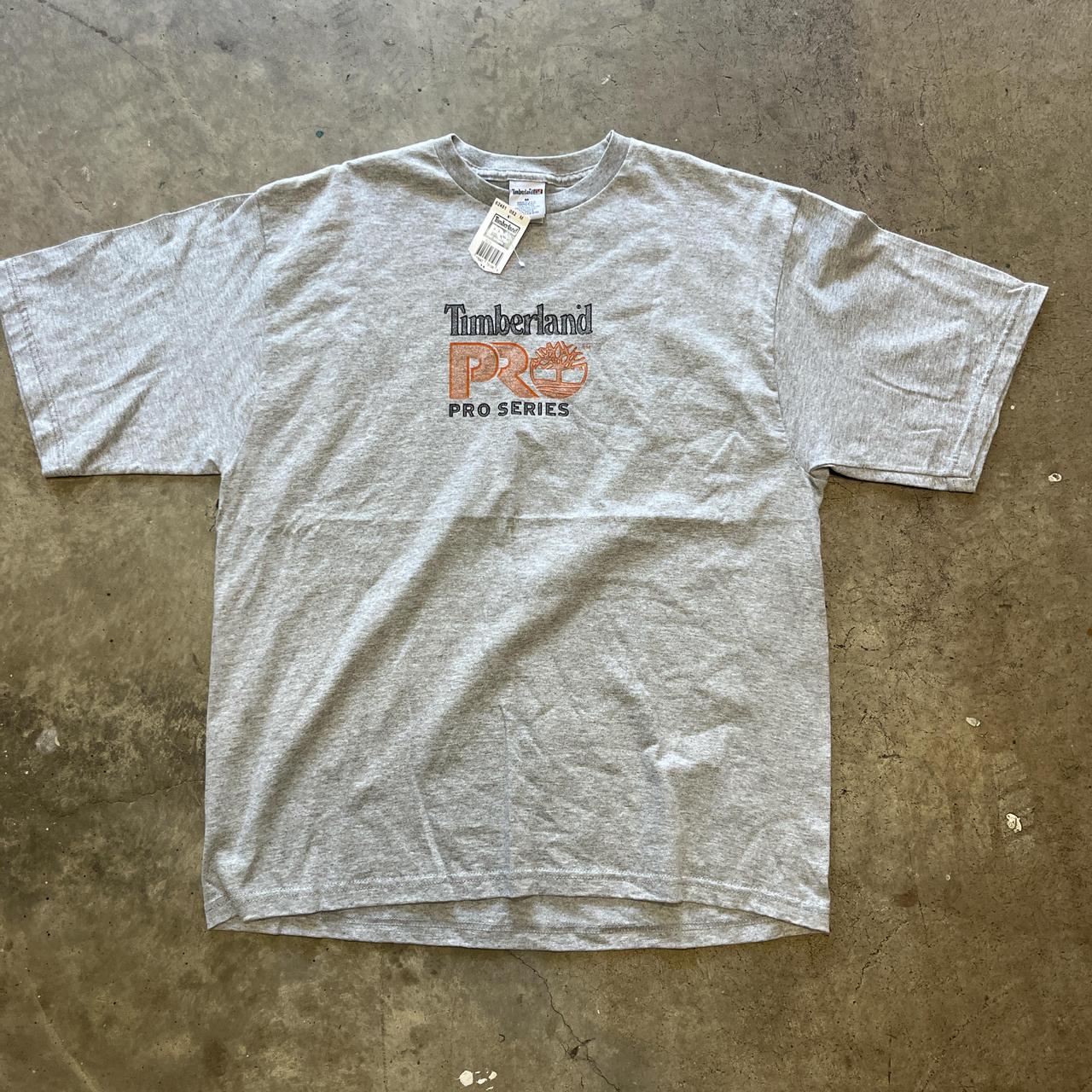 vintage timberland pro series tee with tags size m - Depop