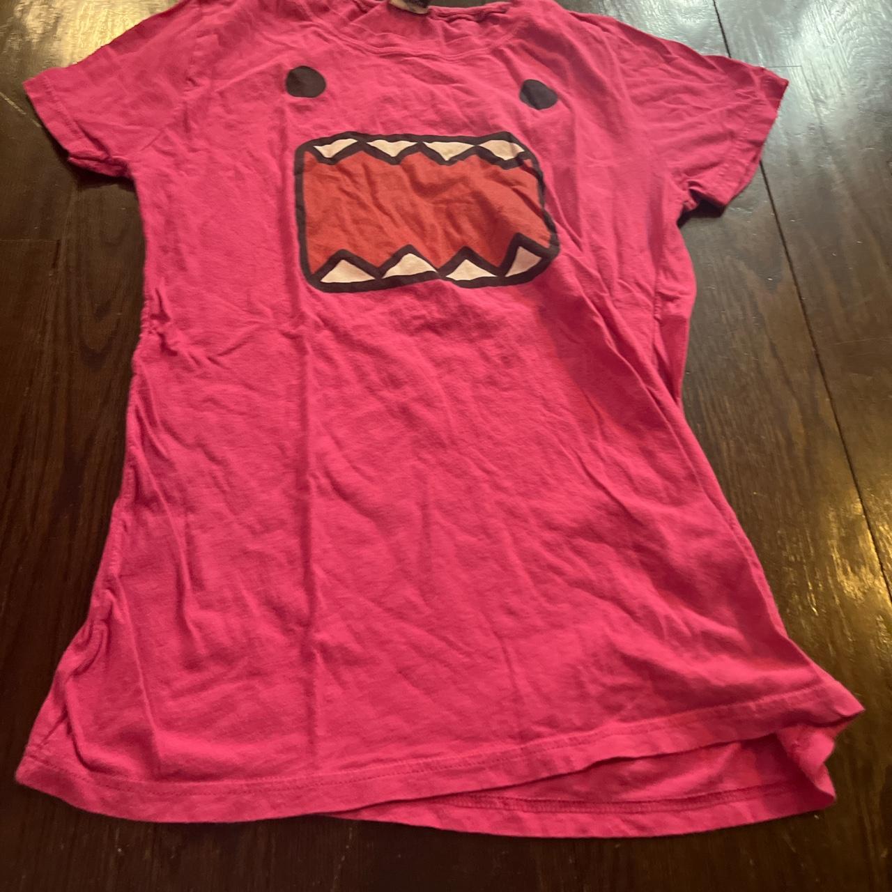 Adorable pink domo shirt Scene, emo, y2k - Depop