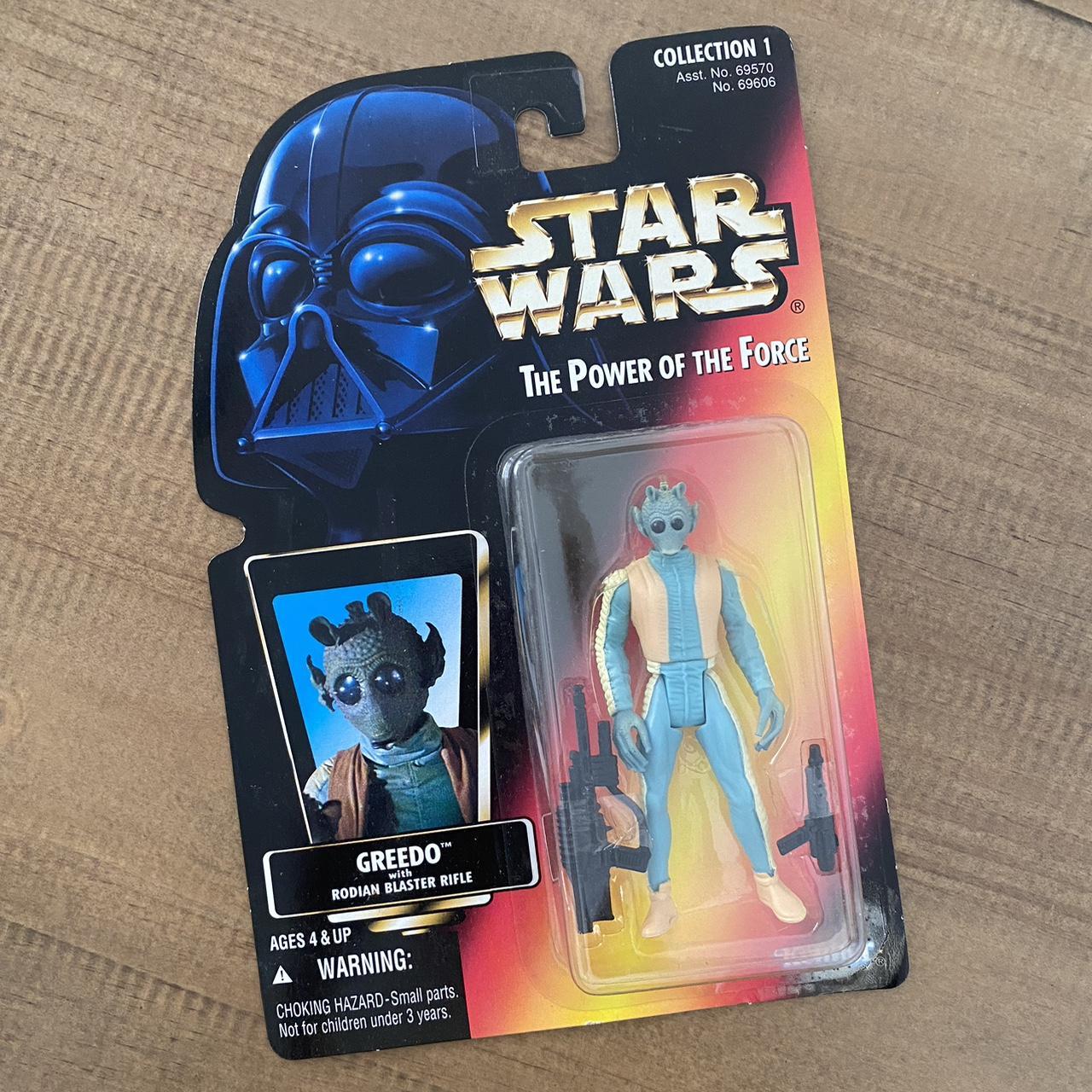 Vintage 1996 Star Wars Greedo With Rodian Blaster... | Depop