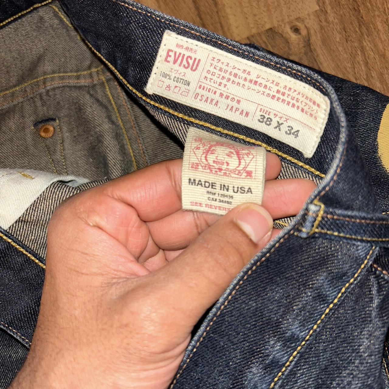 Evisu jeans Size 38 x 34 Grab a bargain same day... - Depop