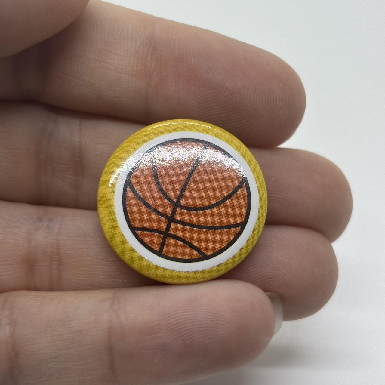 Small Basketball Pin - Depop