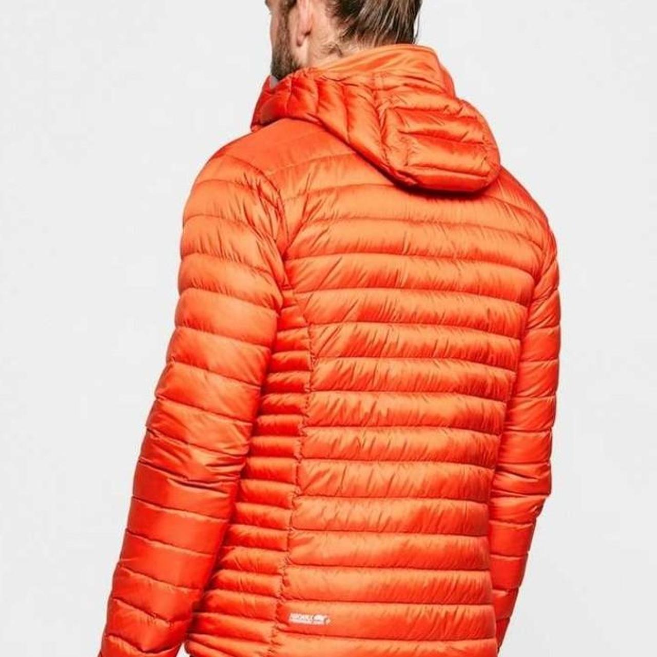 Rab jacket . Puffer jacket . Orange . M . Brand new - Depop