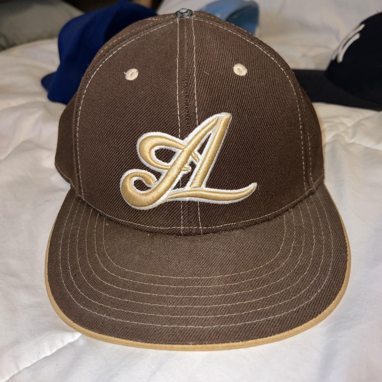 Men’s (early 2000s) Akademiks fitted hat - size 7 1/4 - Depop