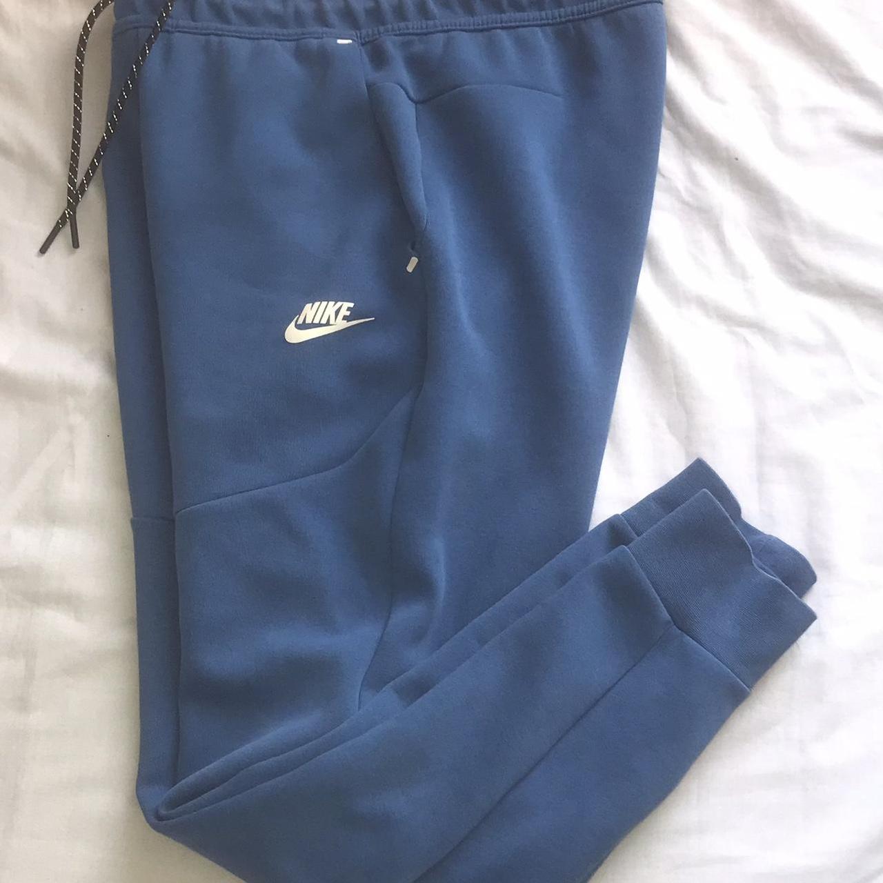 Nike tech fleece Marina blue size xs mens, almost... - Depop