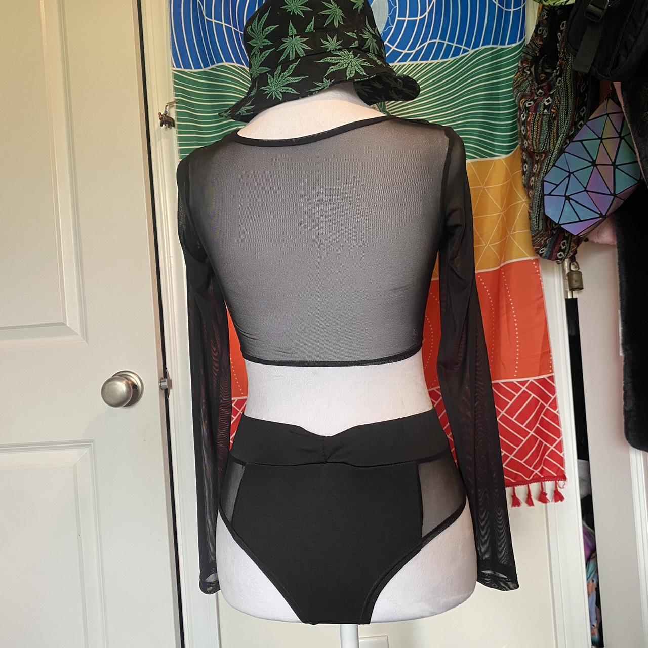 small rave outfit, top and bottoms included, hat not... - Depop