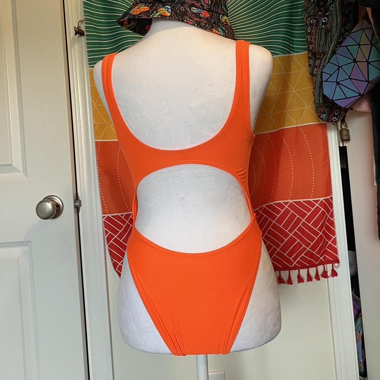 neon orange swim suit🧡🔥 ~size XS-SM ~great for the... - Depop