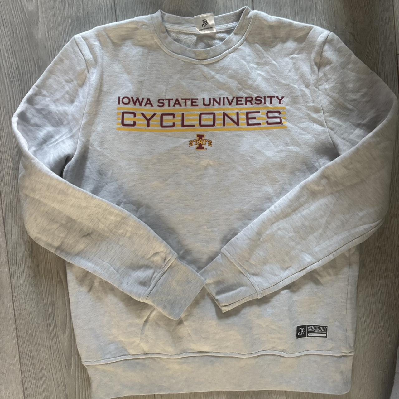 Grey and yellow Iowa State University Cyclones... | Depop