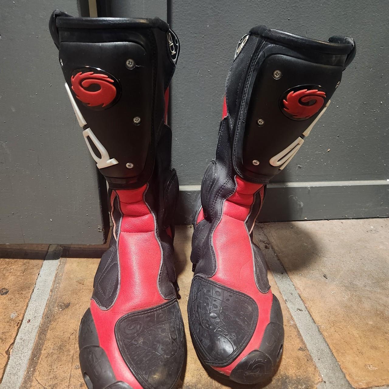 SDI motorcycle riding boots. Buckles broken Best offer! - Depop