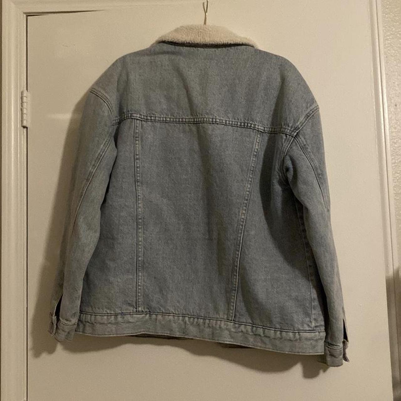 PacSun Sherpa Lined Jean Jacket • worn only once... - Depop