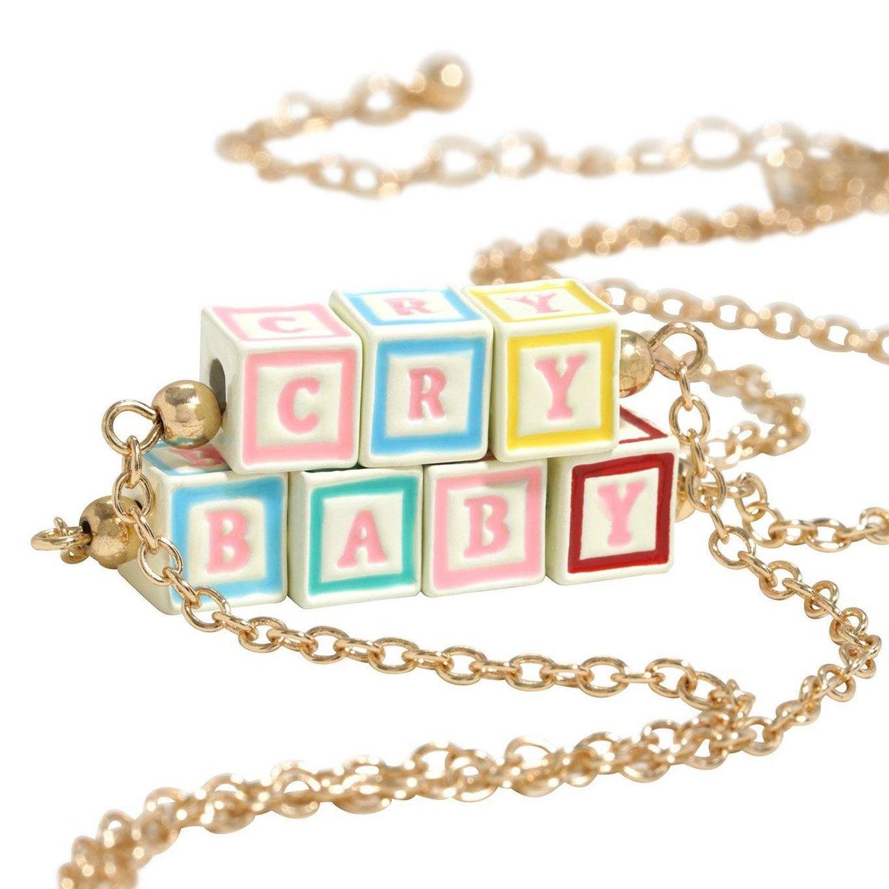 > Melanie Martinez crybaby necklace set • condition... - Depop