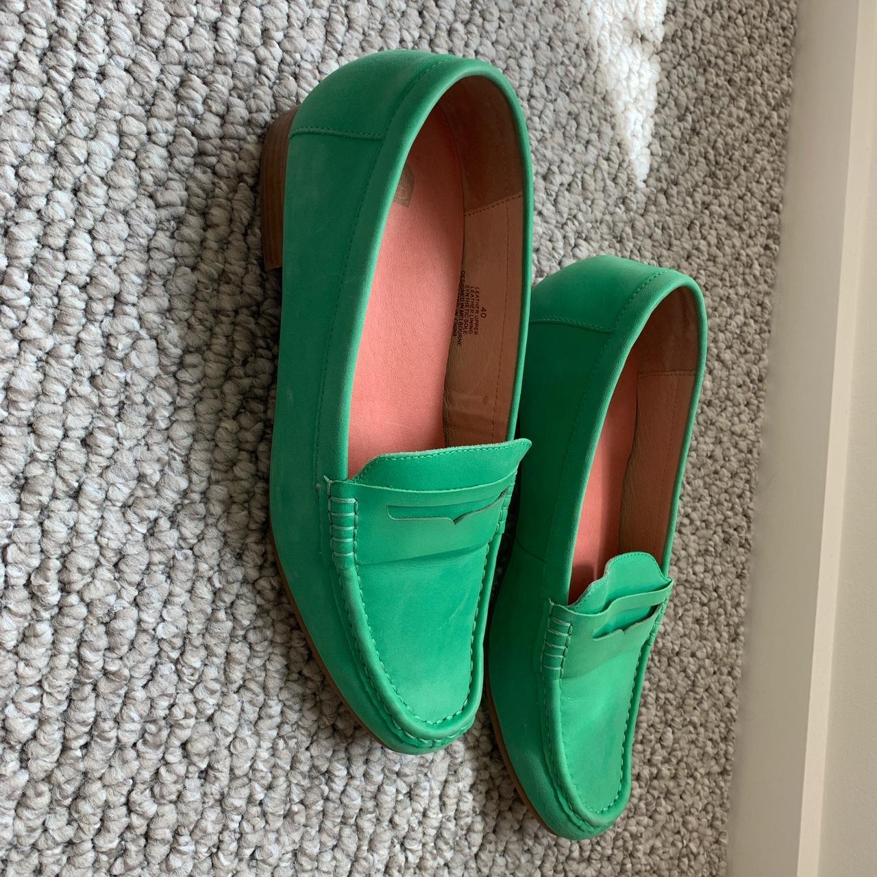 Hawk Bared Green Nubuck shoes Size 40 Worn once,... - Depop