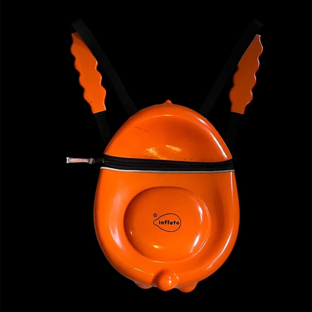Craig morrison inflate orange backpack 10/10... - Depop