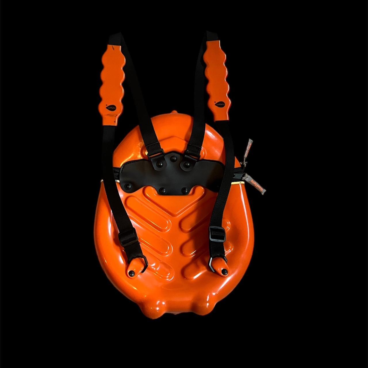 Craig morrison inflate orange backpack 10/10... - Depop