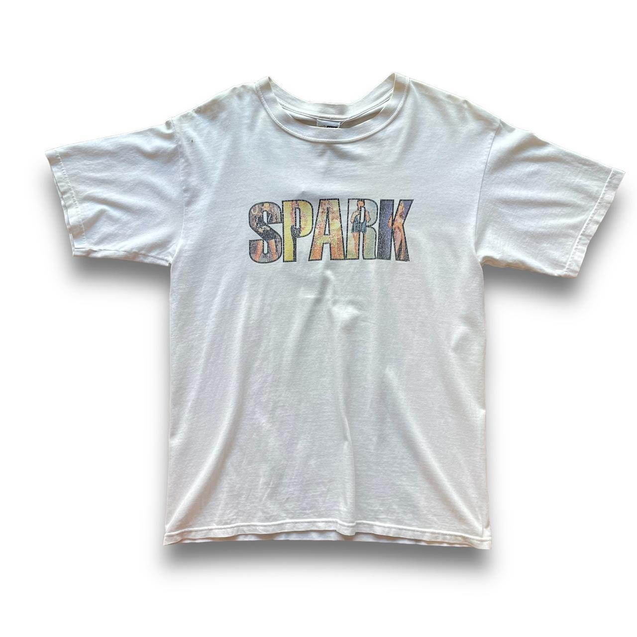 Description : vintage spark tshirt spark promo... - Depop