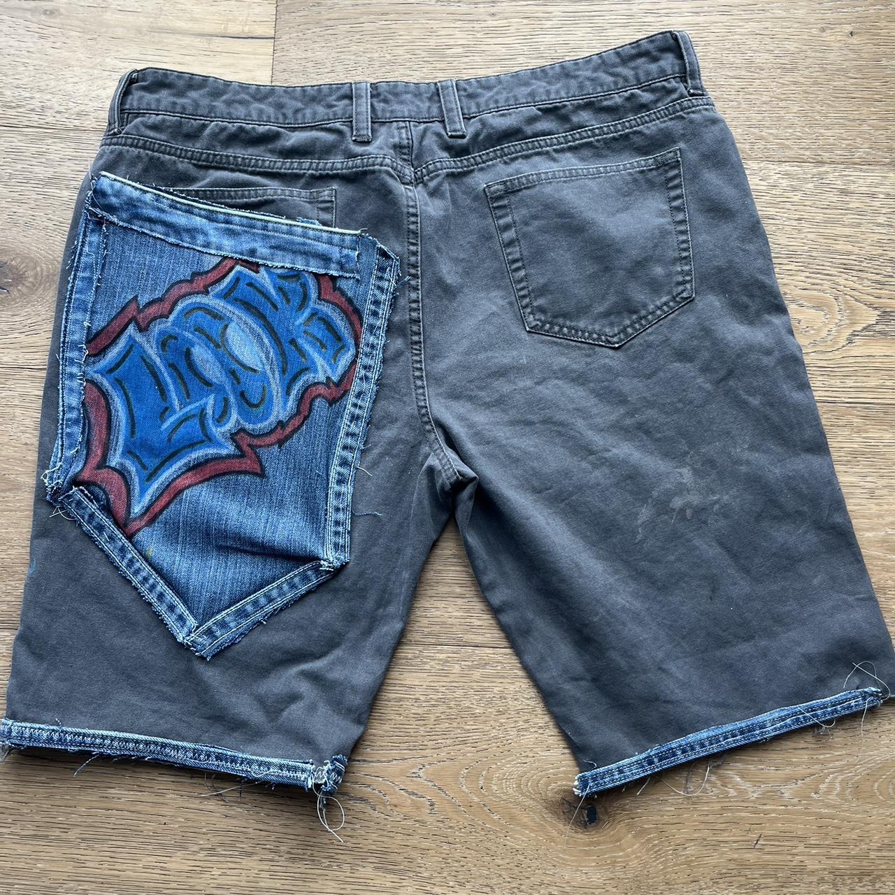 Big pocket jorts. Really unique, and have a really... - Depop