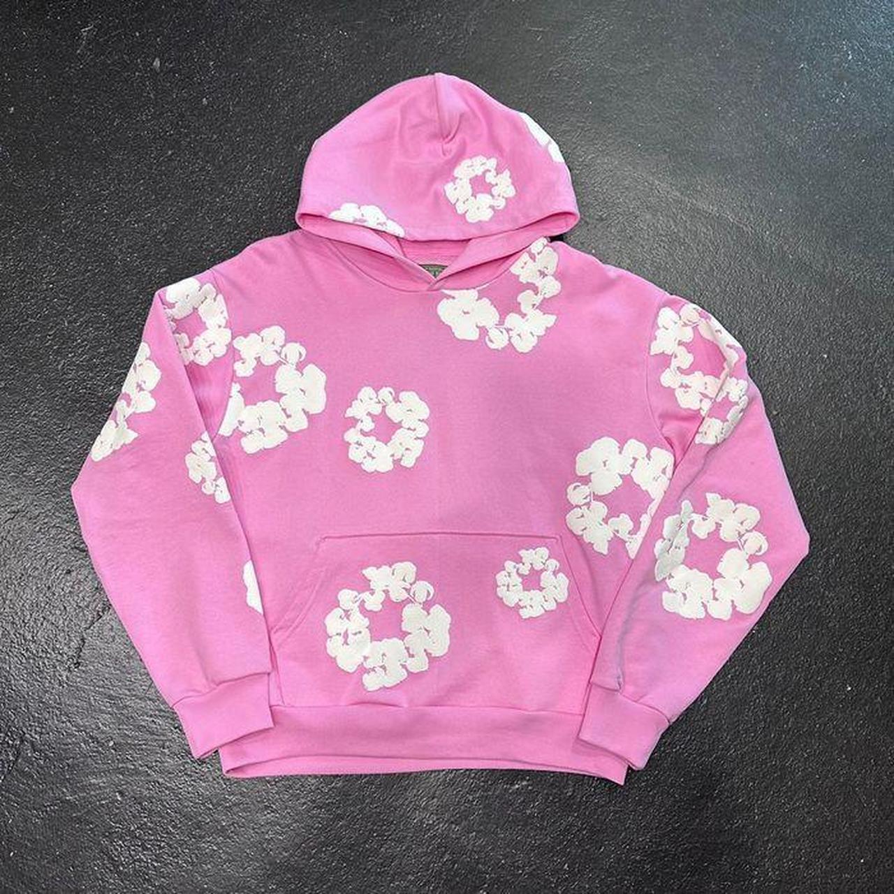 💗DENIM TEARS HOODIE PINK💗 FREE SHIPPING ON ALL... - Depop