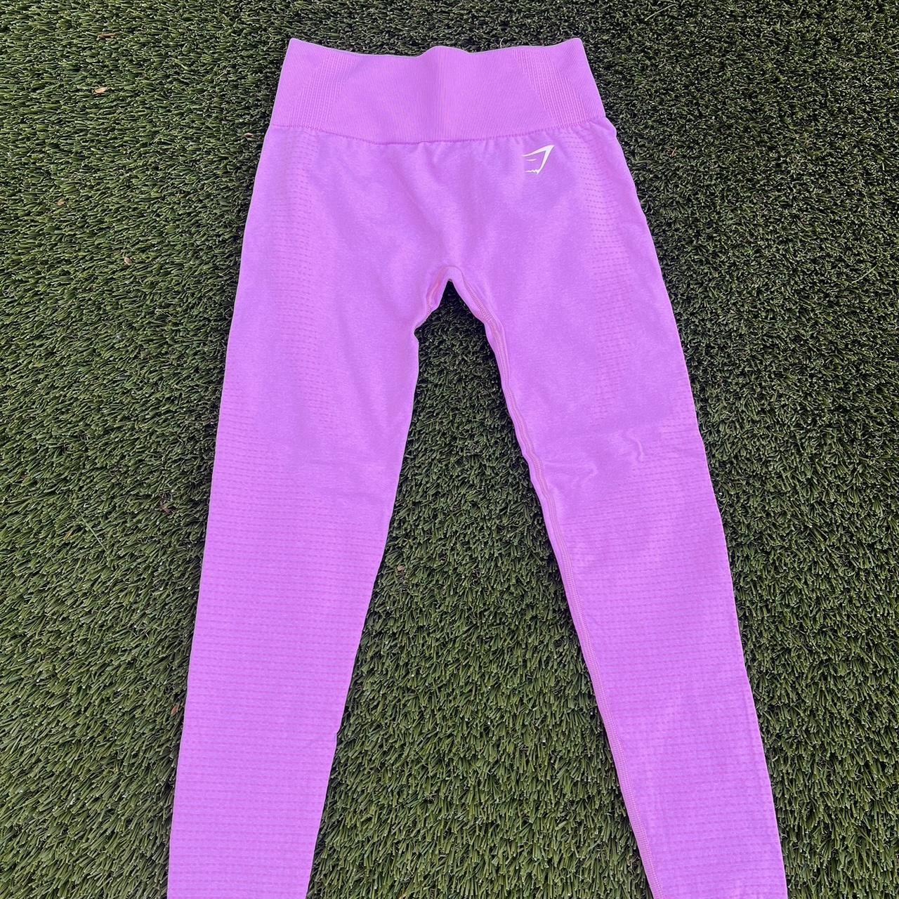 Pink Gym Shark Leggings Depop