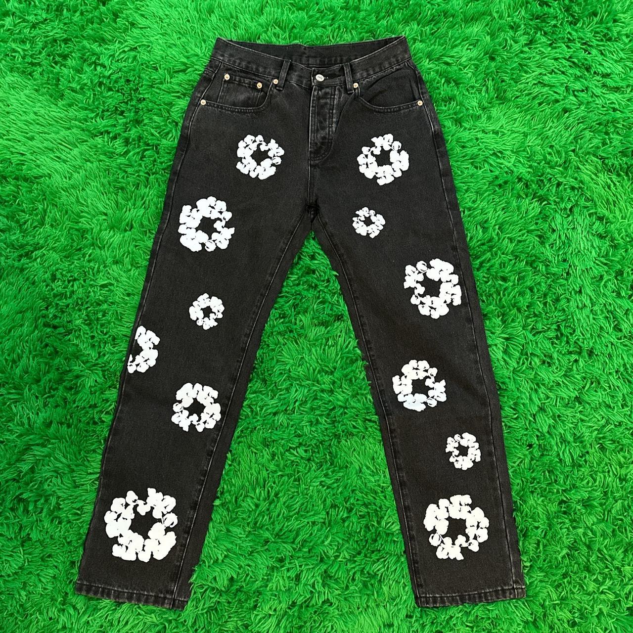 Brand New Denim Tears Jeans Never Worn Dont fit me - Depop