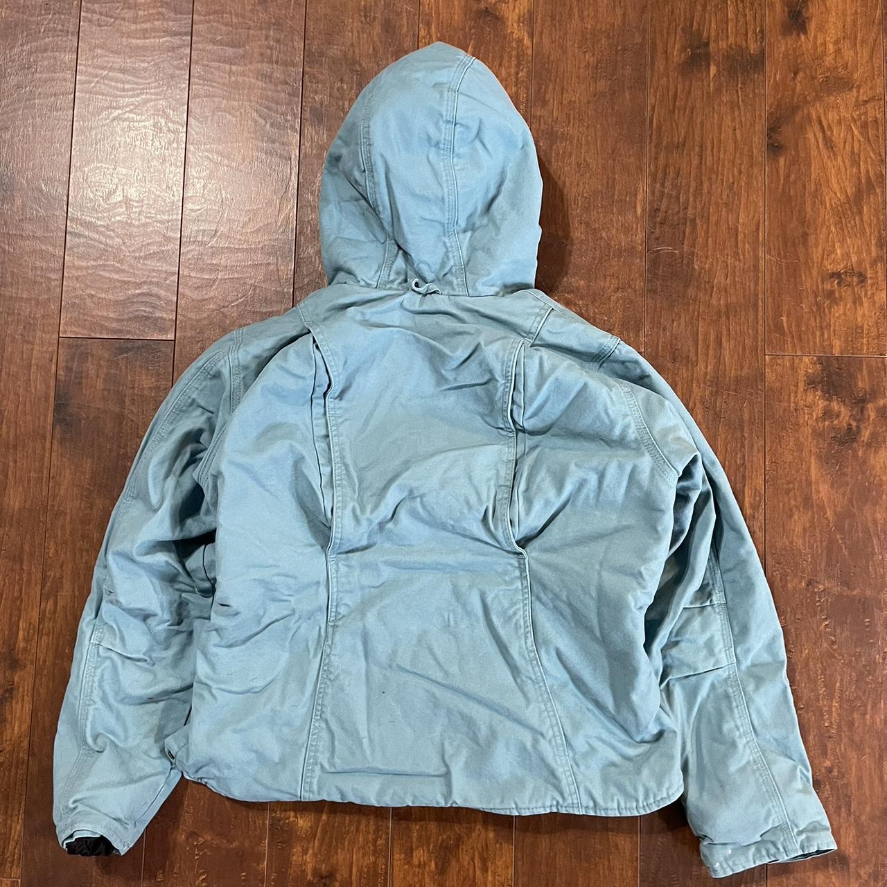 Women’s Berne Beautiful Blue With Pink Accent ... - Depop