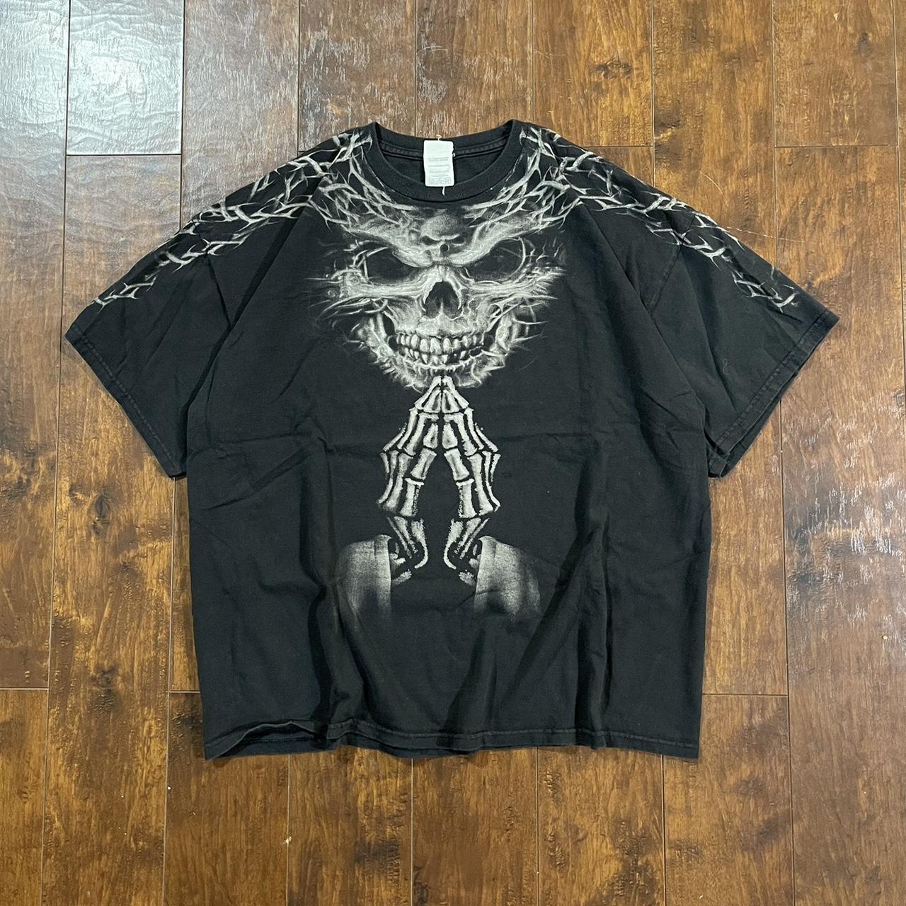 Y2K Grunge Grim Super Dope Crazy Huge Front Hit... - Depop