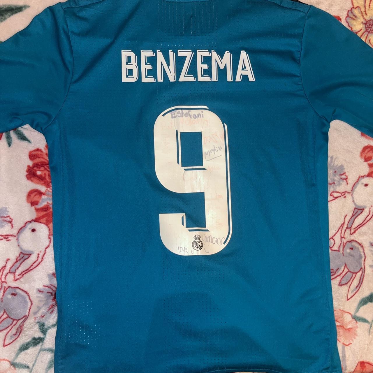 Adidas Real Madrid 2017/18 3rd kit football shirt... - Depop