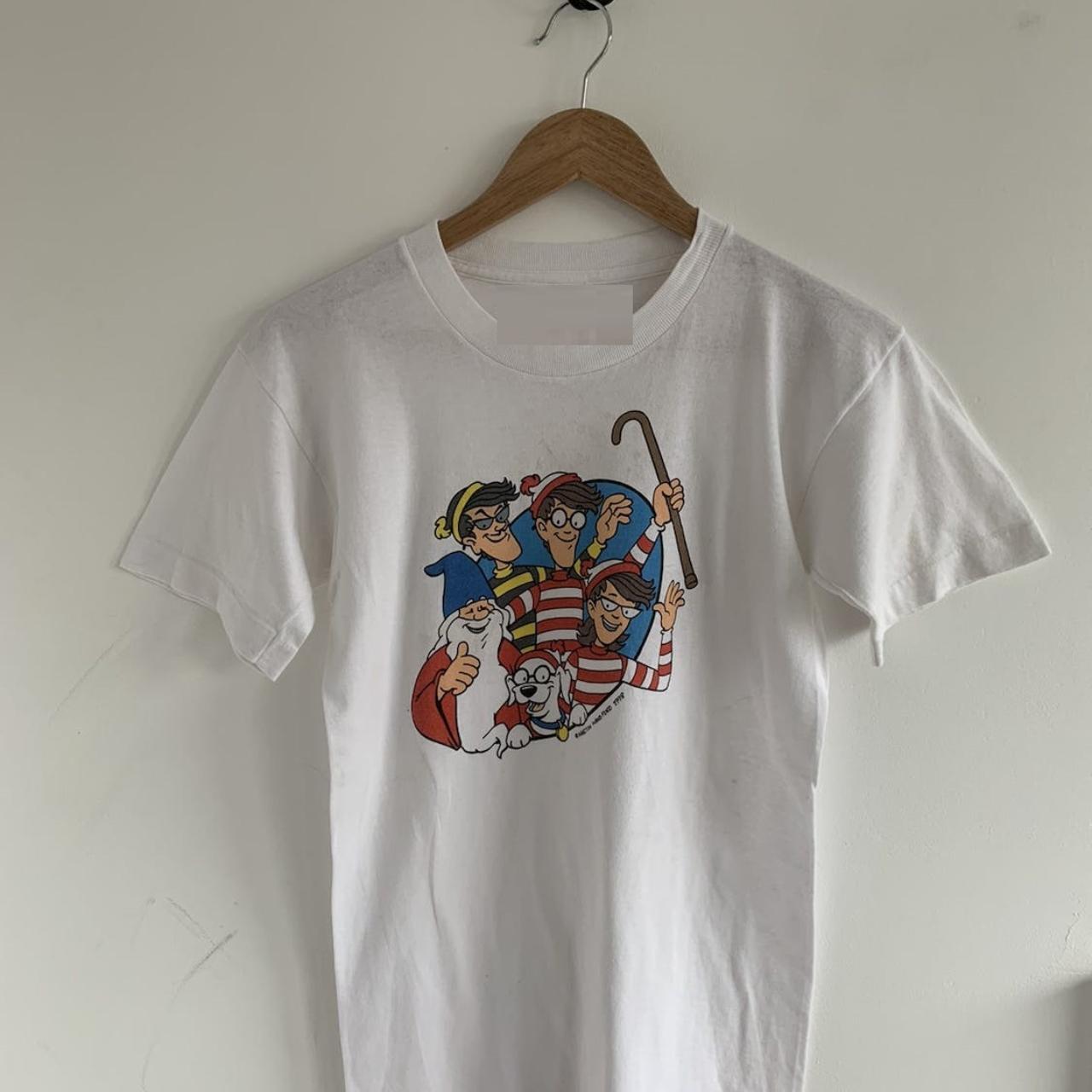 Vintage 1998 Where’s Wally Single-stitch Tee - Depop