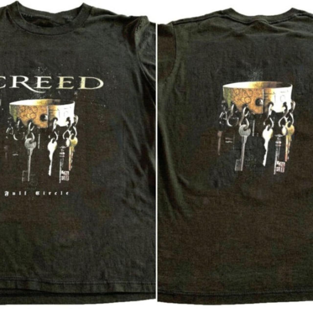 Creed Band T-shirt REPRINT T SHIRT - Depop