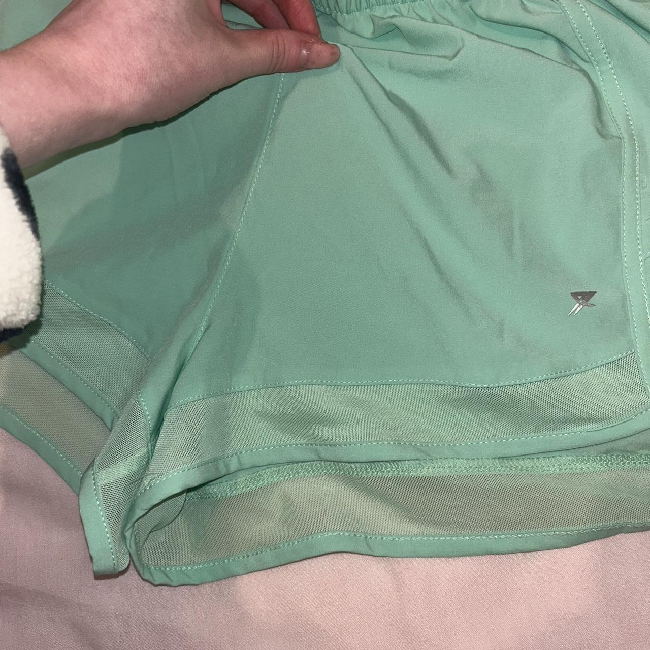 Green gym shorts - Depop