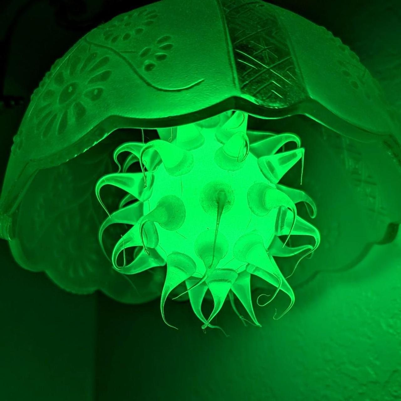 Vintage Spikus Mighty Blub Goosebumps Green Bulb 25W... | Depop