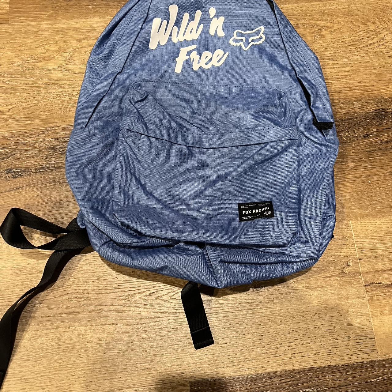 Blue Fox Racing backpack Never worn Dm if you got... - Depop