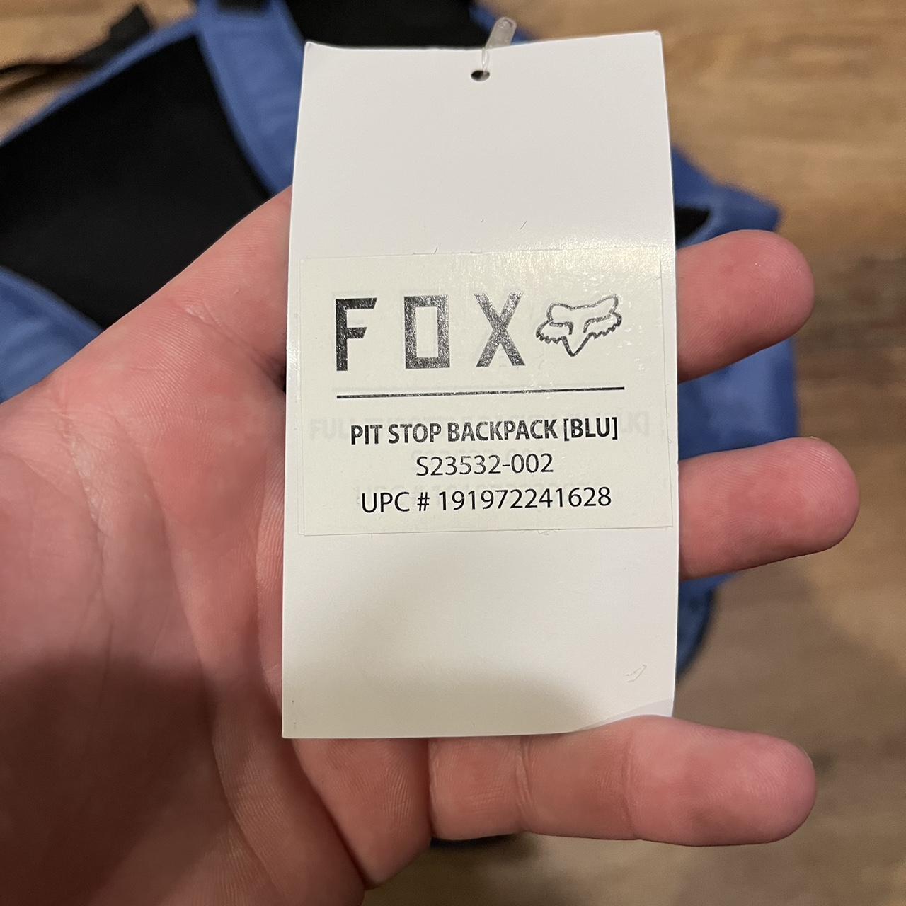 Blue Fox Racing backpack Never worn Dm if you got... - Depop