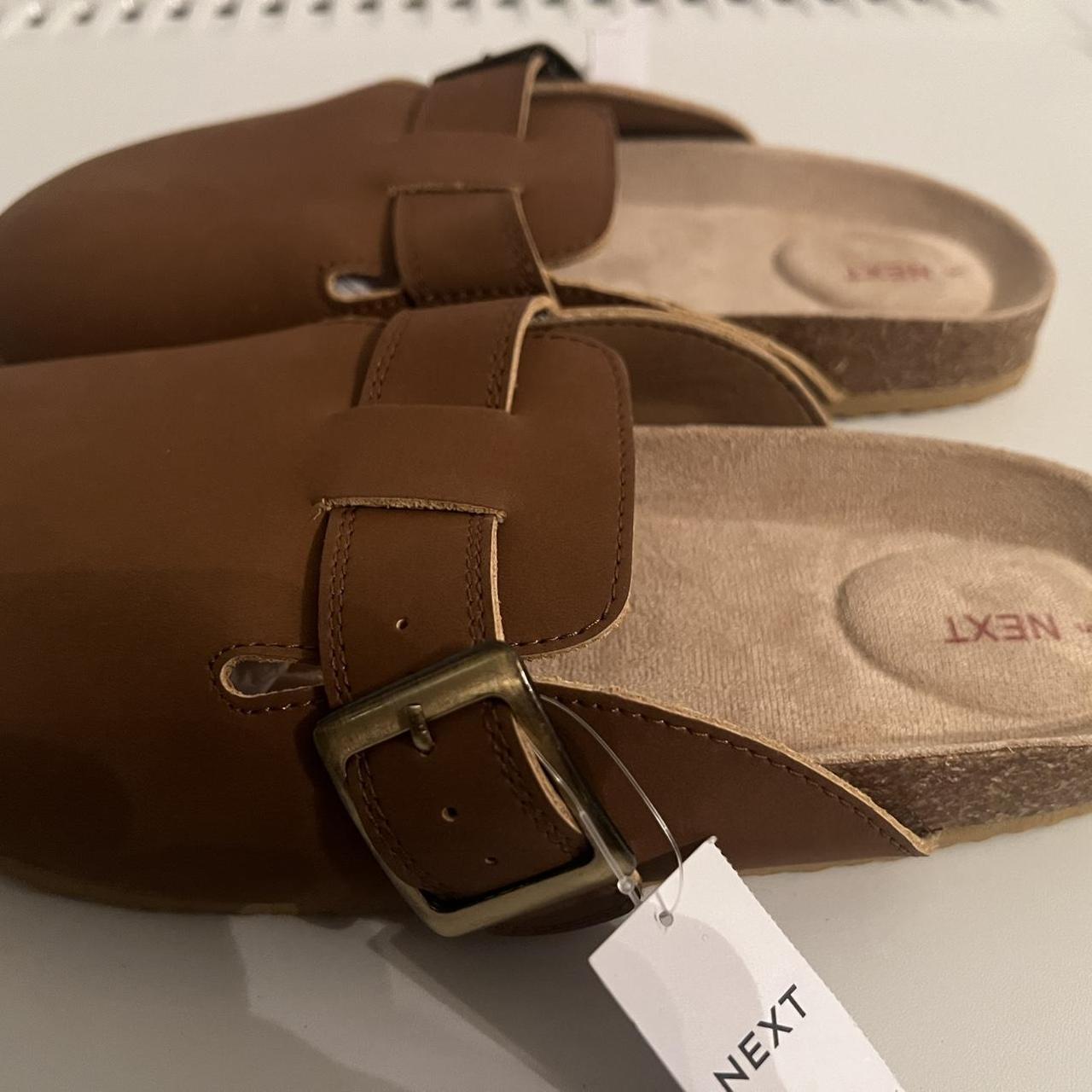 Next genuine 100% leather clogs size5 - Depop