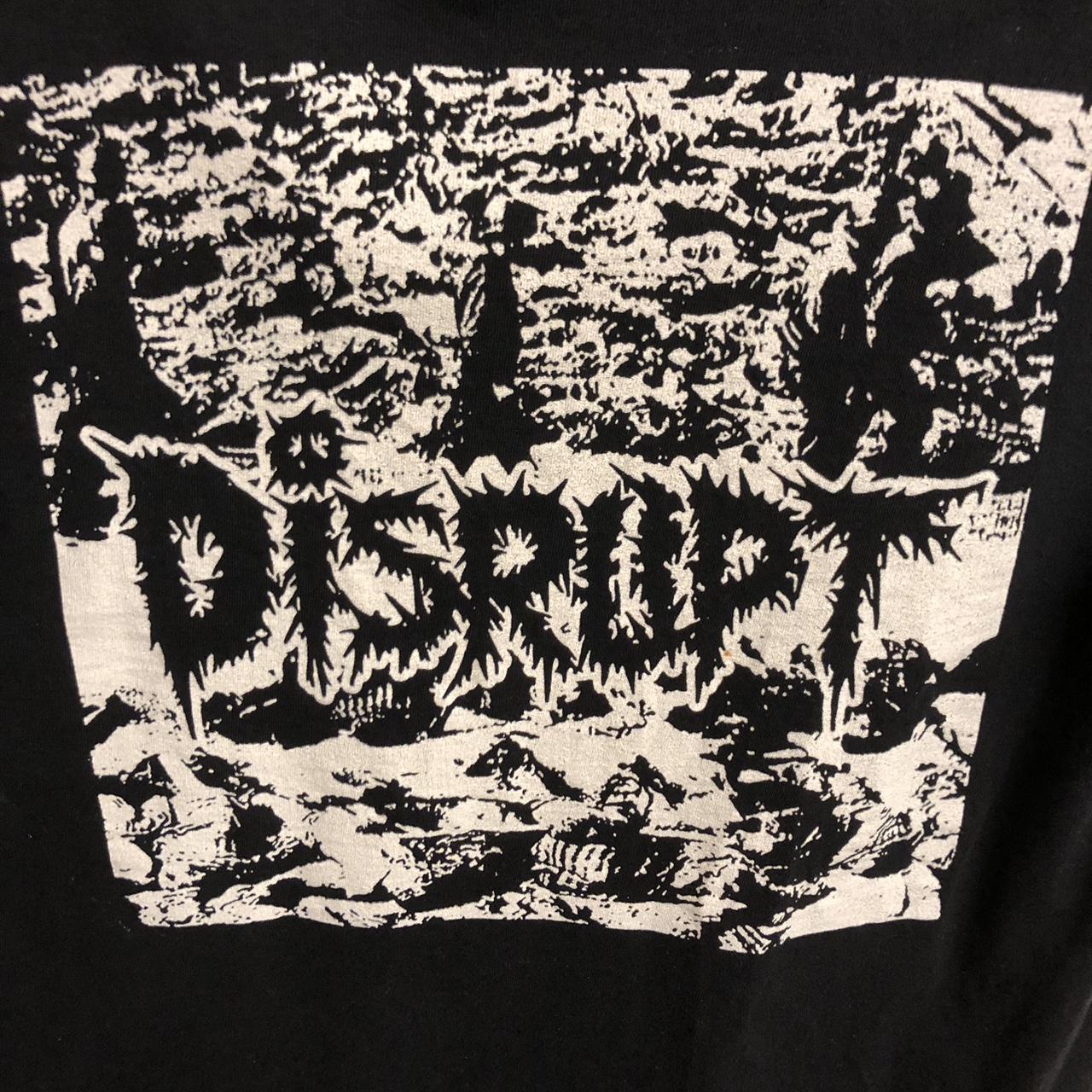 Disrupt black women’s shirt, size small #disrupt... - Depop