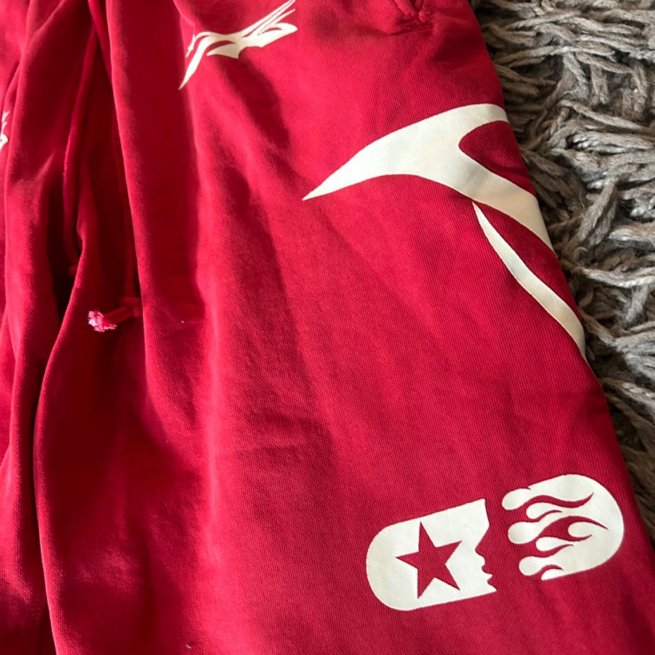Red Hellstar Sweat Pants Size M,L Brand new Ships... | Depop