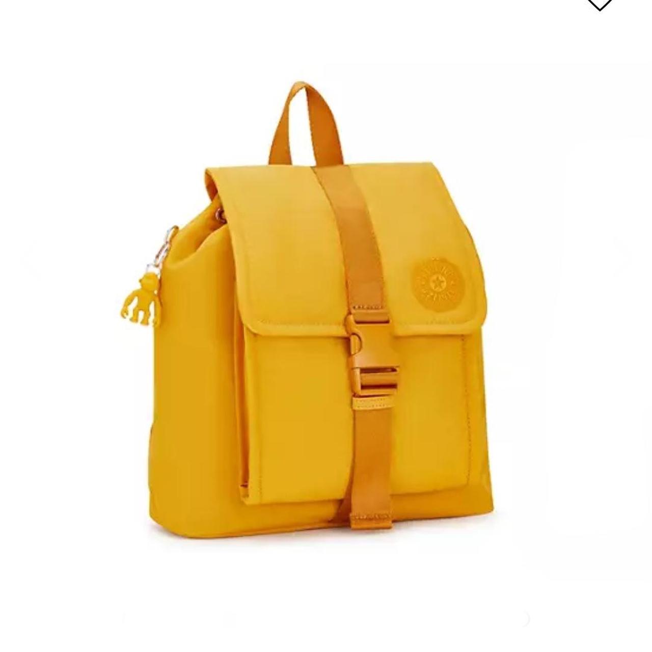 Kipling Backpack ki4950 W63 Yellow M IBRO FC... - Depop