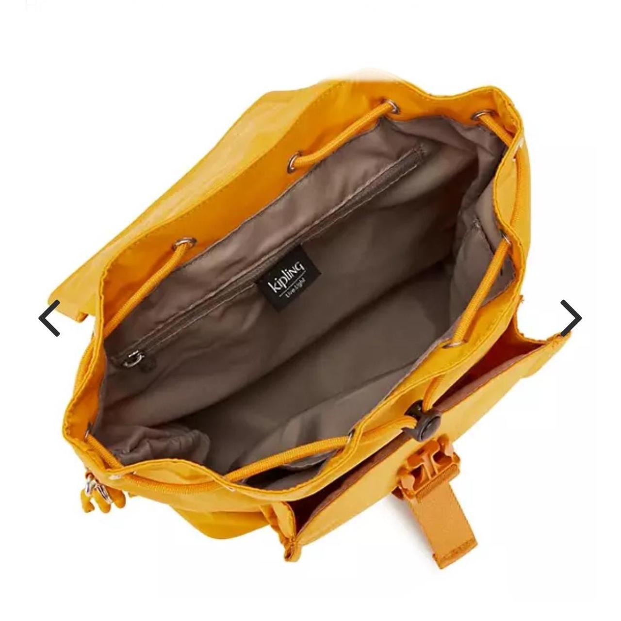 Kipling Backpack ki4950 W63 Yellow M IBRO FC... - Depop