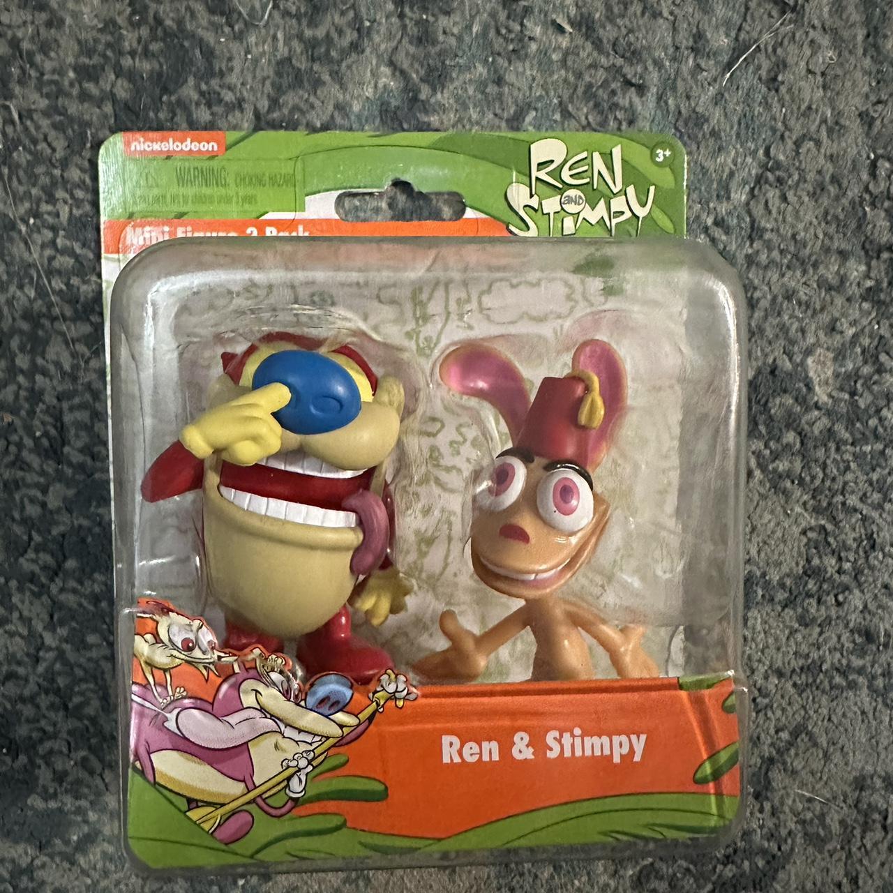Just Play Nickelodeon Ren & Stimpy Cat Collectible 2... | Depop