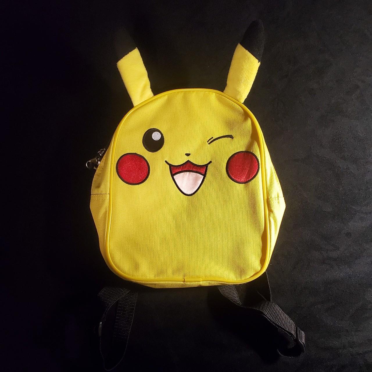 Scene Queen Kidcore Pikachu Backpack Pikachu mini... - Depop