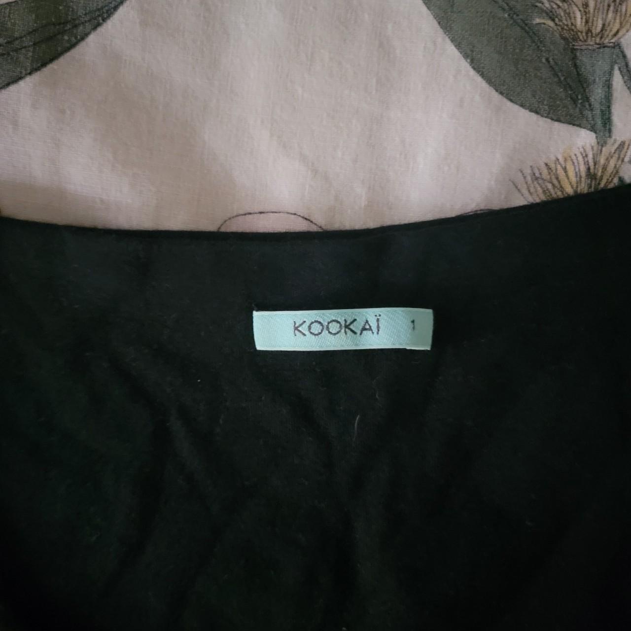 Black kookai top size 1 - Depop
