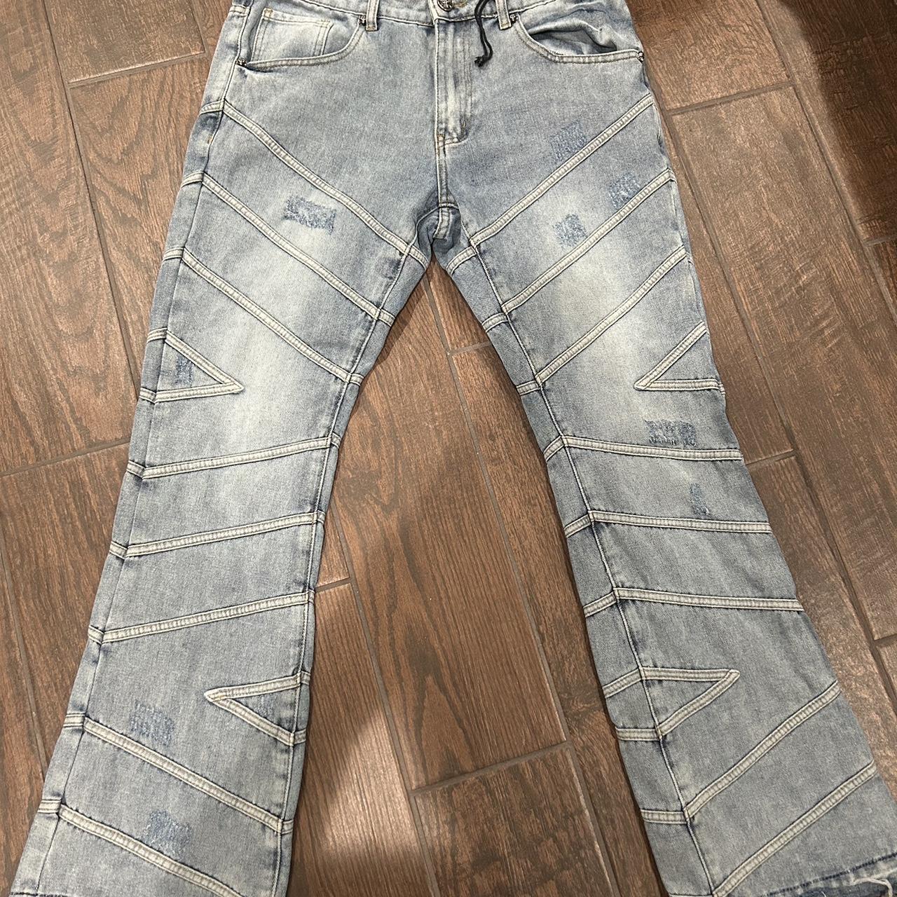 Rebel Revenge Stack Pants 32,30 Barely Worn... - Depop