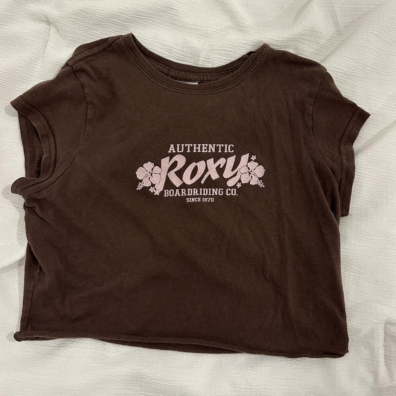 *vintage roxy crop top - Depop