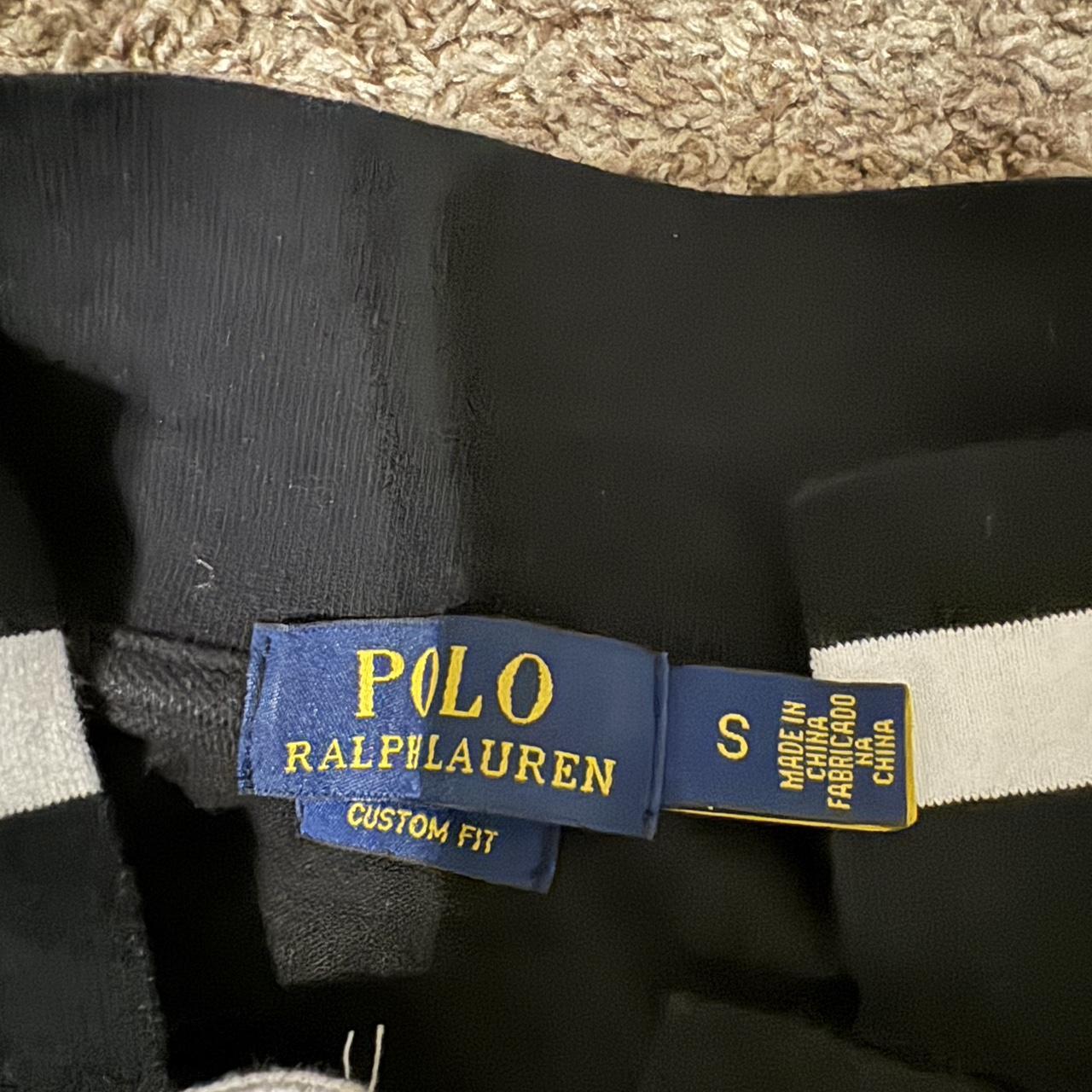 Polo Ralph Lauren black and red Tokyo polo... - Depop