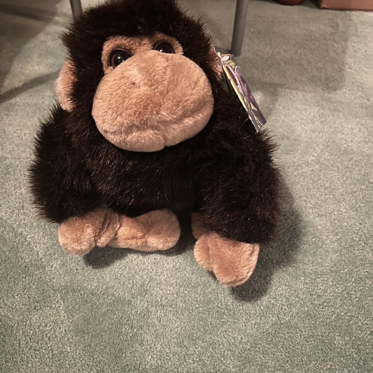 Baby Gorilla soft toy 9.5 Tall. New With. Depop