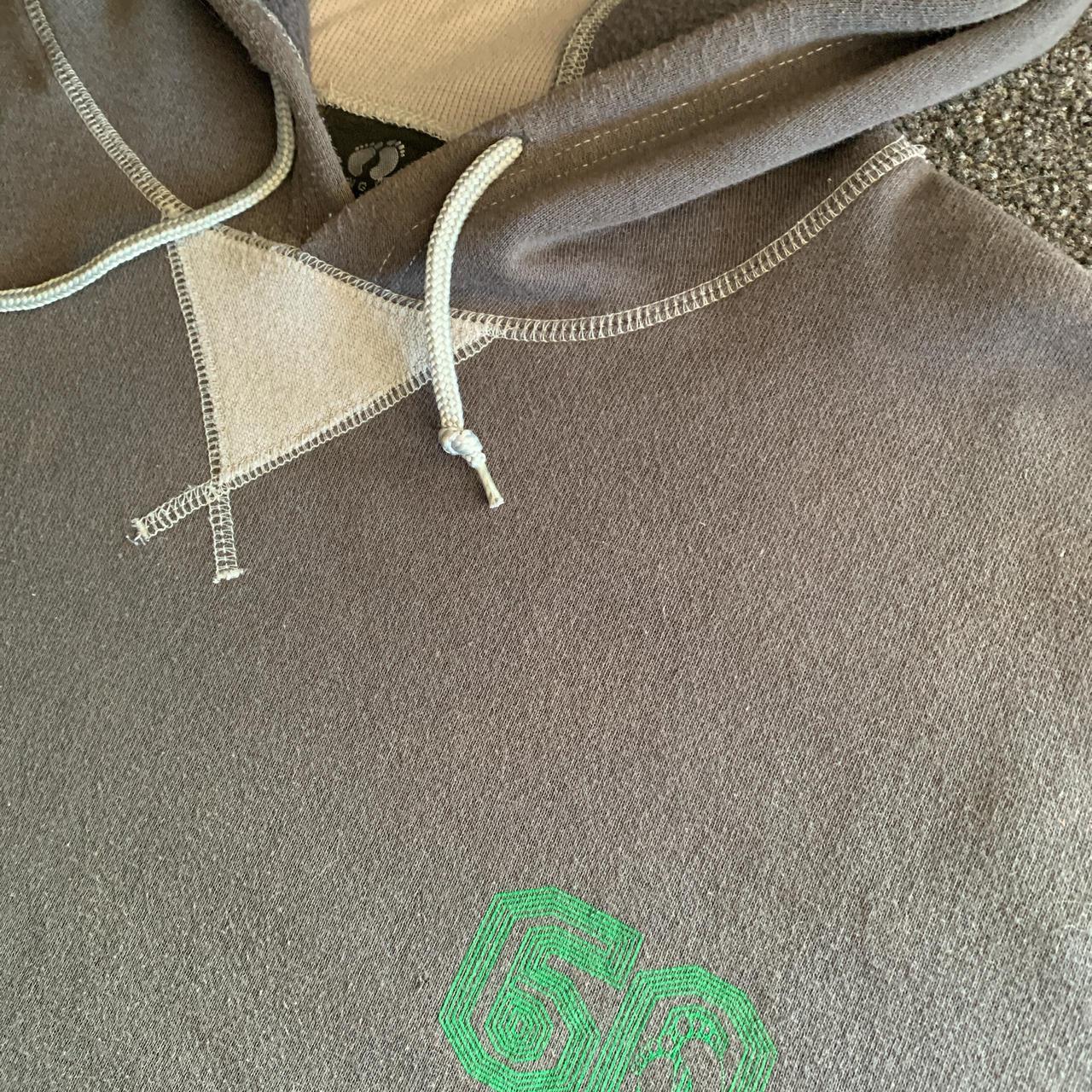 Vintage Hang Ten grey panel hoodie Sick jumper Nice... - Depop