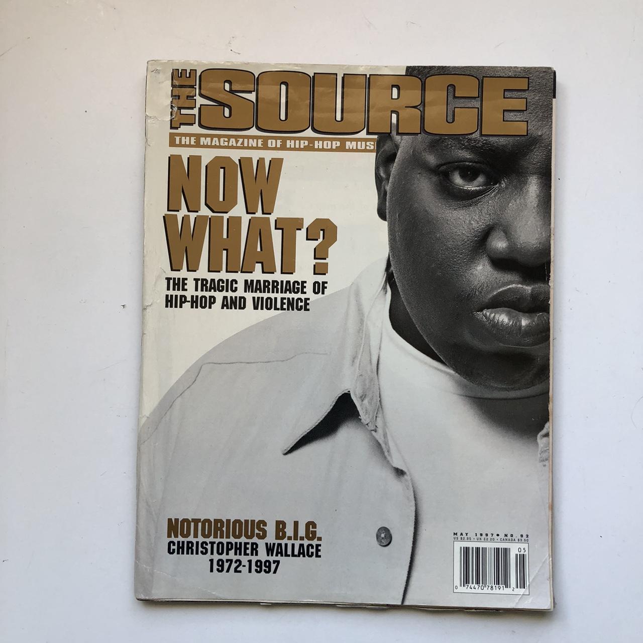 Pre-Owned The Source Magazine May 1997 Notorious BIG... - Depop