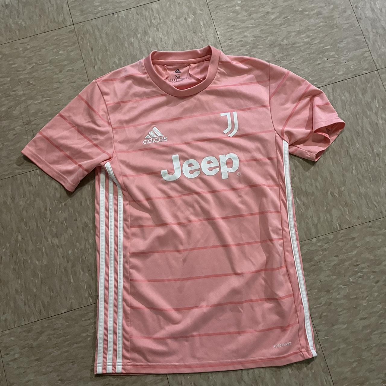 Adidas juventus pink soccer jersey XS - Depop
